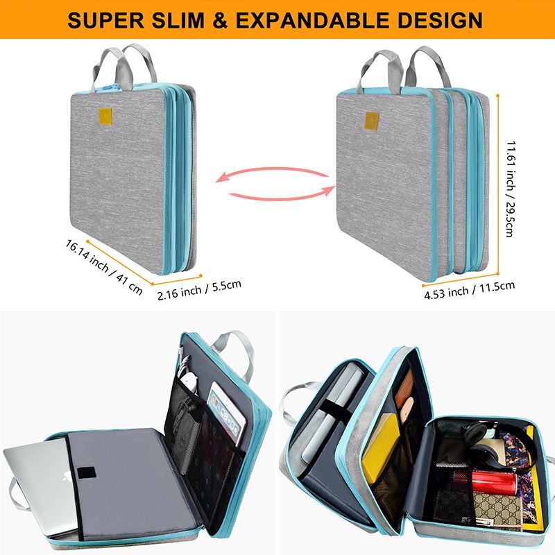 ZINZ Slim & Expandable Laptop Sleeve 15 15.6 16 Inch Case Bag for Pop ...